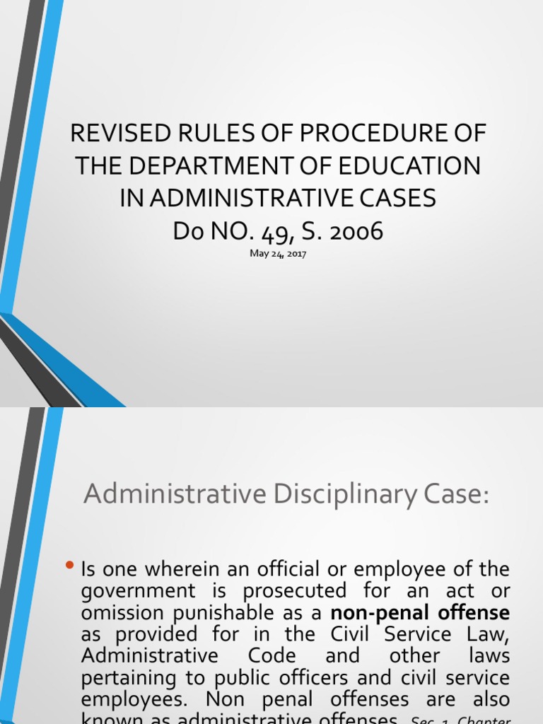 Deped Revised Rules.2007ed.2 | PDF | Witness | Affidavit
