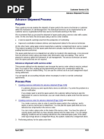 SAP Service Order Process Overview | PDF