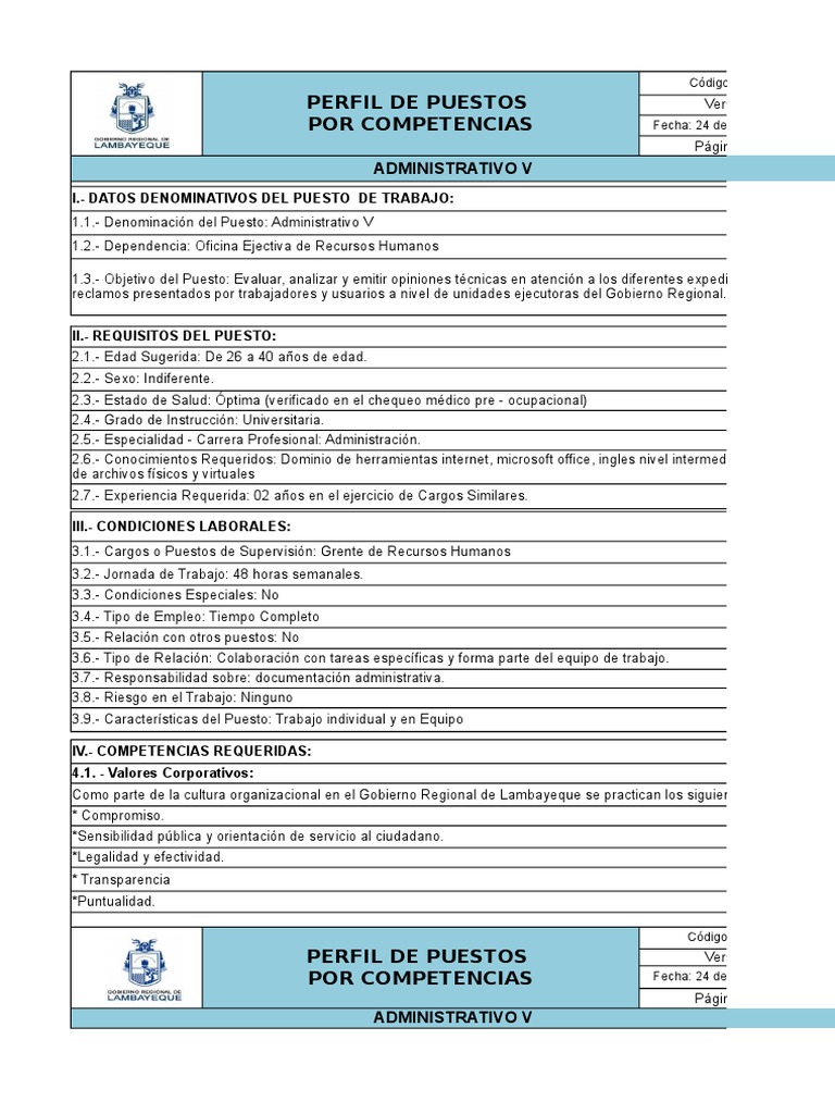 Perfil De Puesto Administrador Presupuesto Contabilid - vrogue.co Perfil De Puesto Administrador Presupuesto Contabilid - vrogue.co