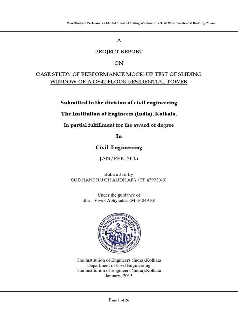Performance Testing of Facade | PDF | Wind Tunnel | Structural Load