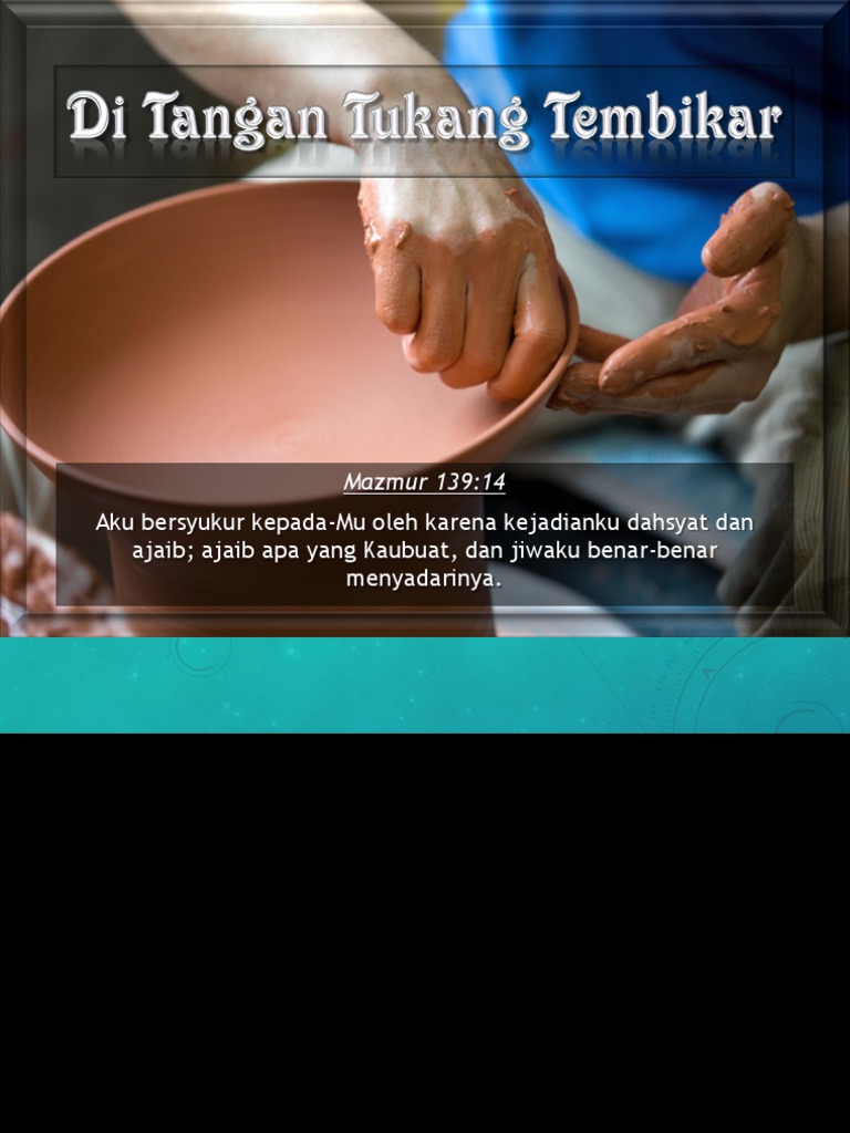 Khotbah Rohani Di Tangan Tukang Tembikar | PDF