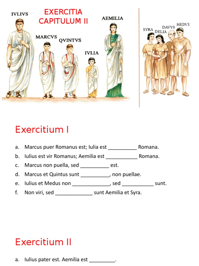 Exercitia Capituli II | PDF