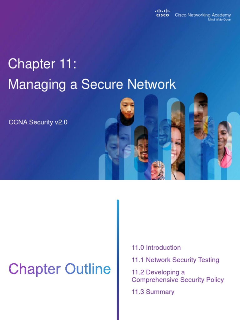 Managing A Secure Network: CCNA Security v2.0 | PDF | Information ...