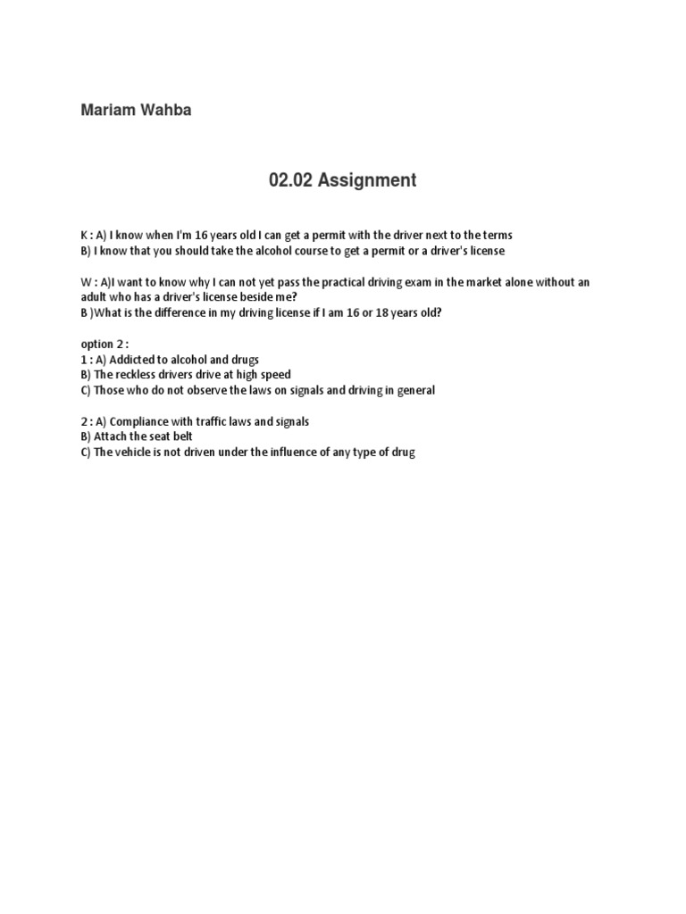 Teen Driver's License Guide | PDF