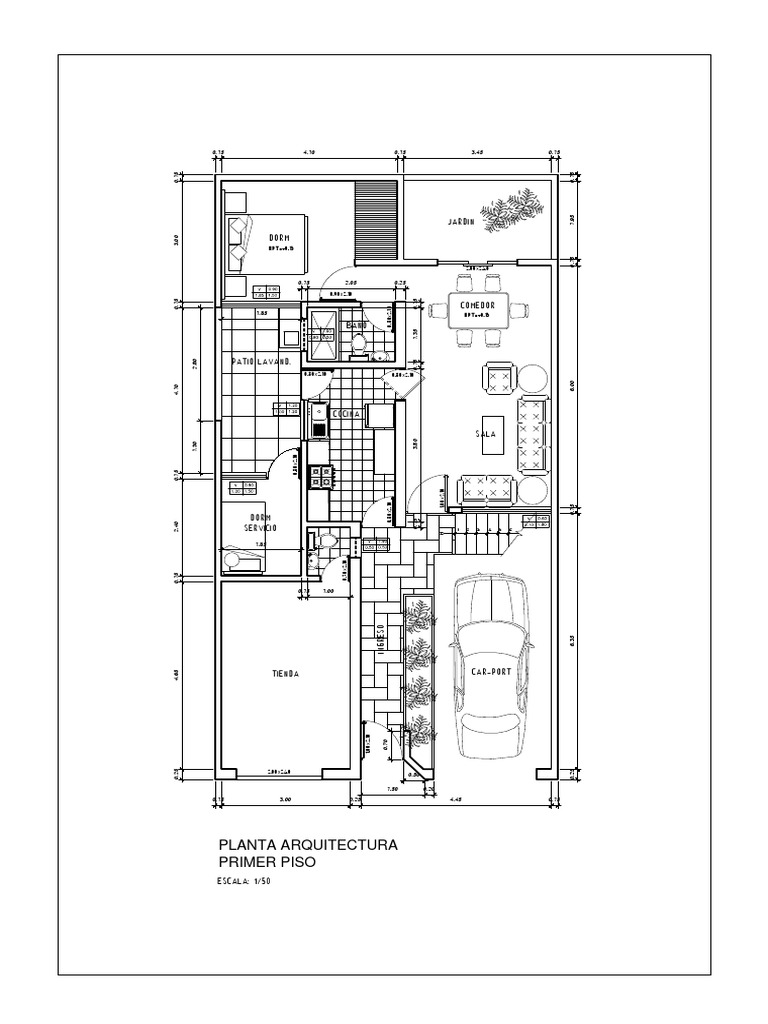 Plano Multifamiliar Layout1 | PDF
