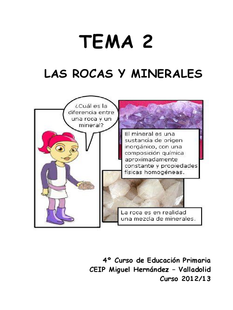 Understanding Rocks and Minerals: A Comprehensive Guide | PDF | Roca ...