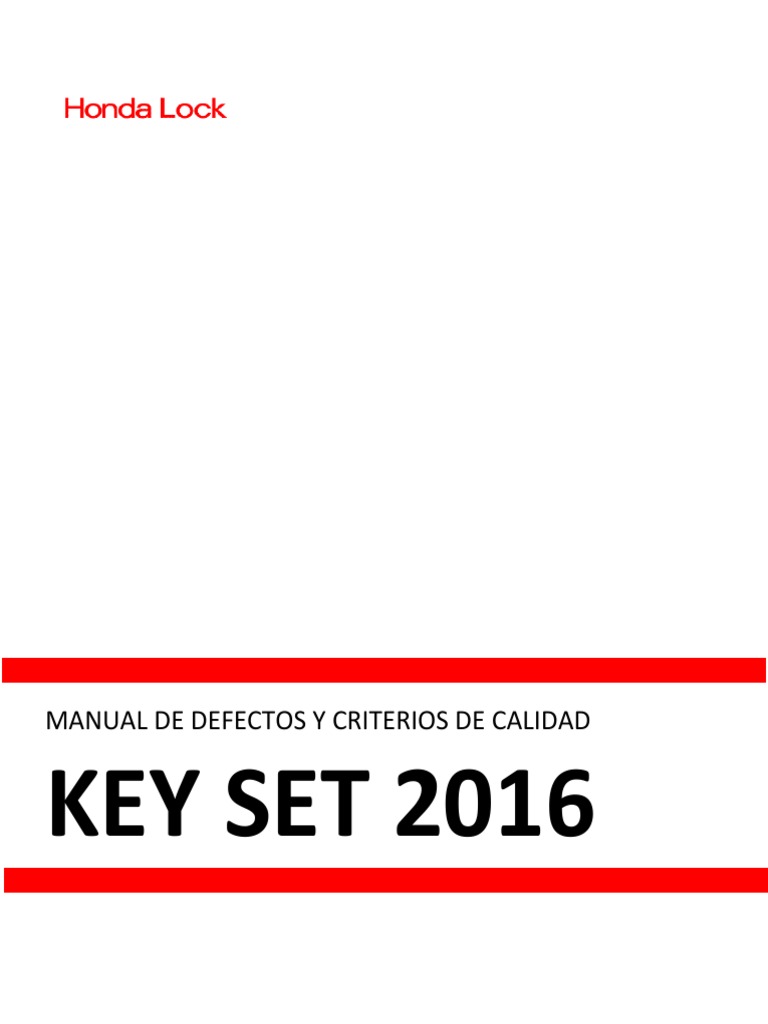 Manual de Defectos y Criterios de Calidad | PDF
