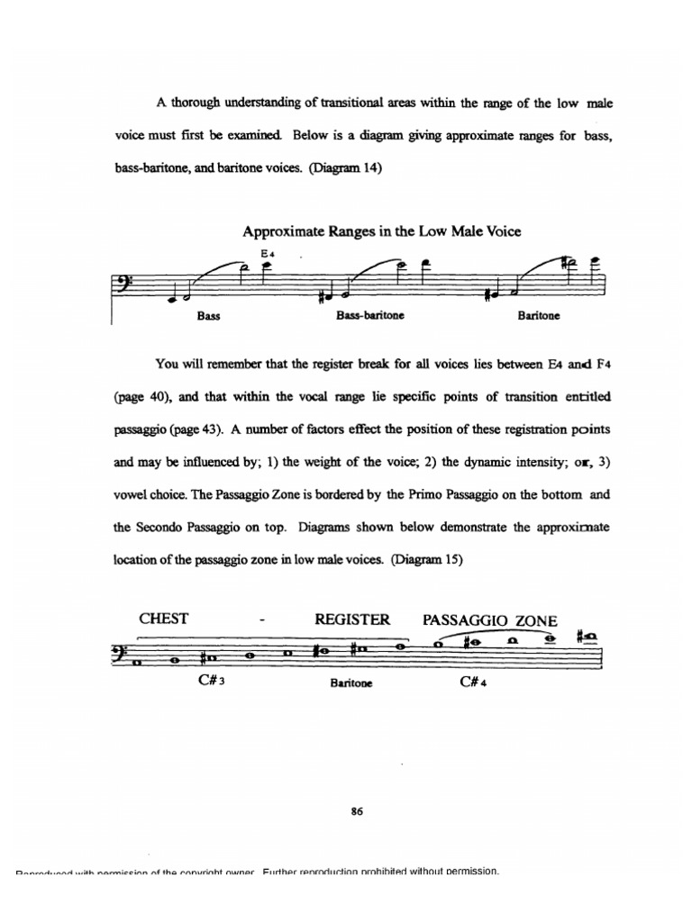 Low Male Voice | PDF