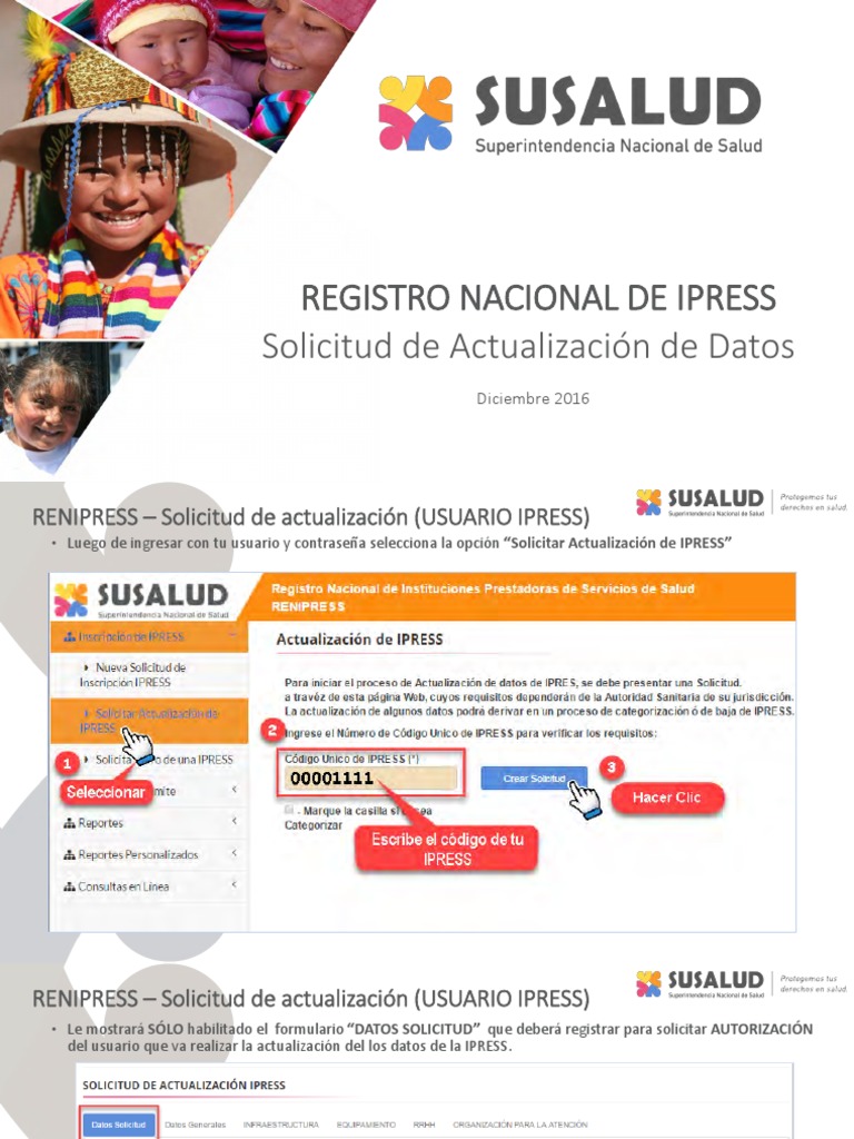 Actualizacion RENIPRESS | PDF | Microsoft Excel | Correo electrónico