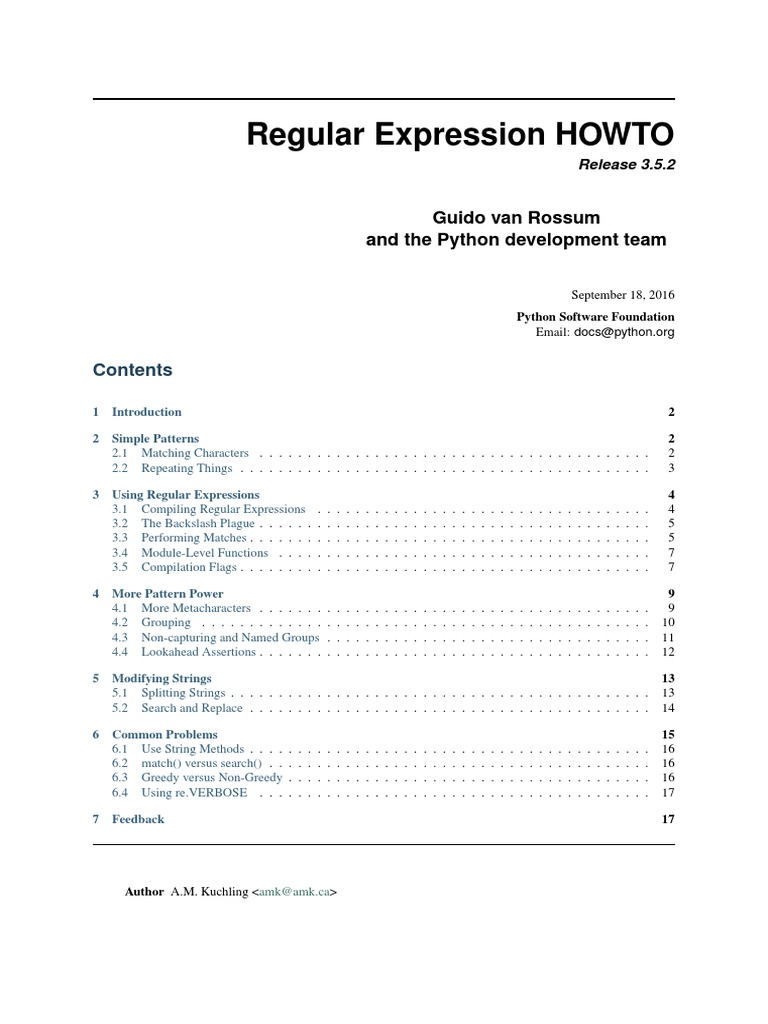 Howto Regex Pdf Regular Expression String Computer Science 1633