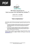 Mipi D-PHY Specification v2-5 PDF | PDF | Intellectual Property | Data ...