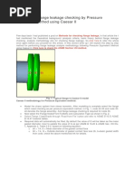 Methods For Flange Leakage Checking by Pressure Equivalent Method Using ...
