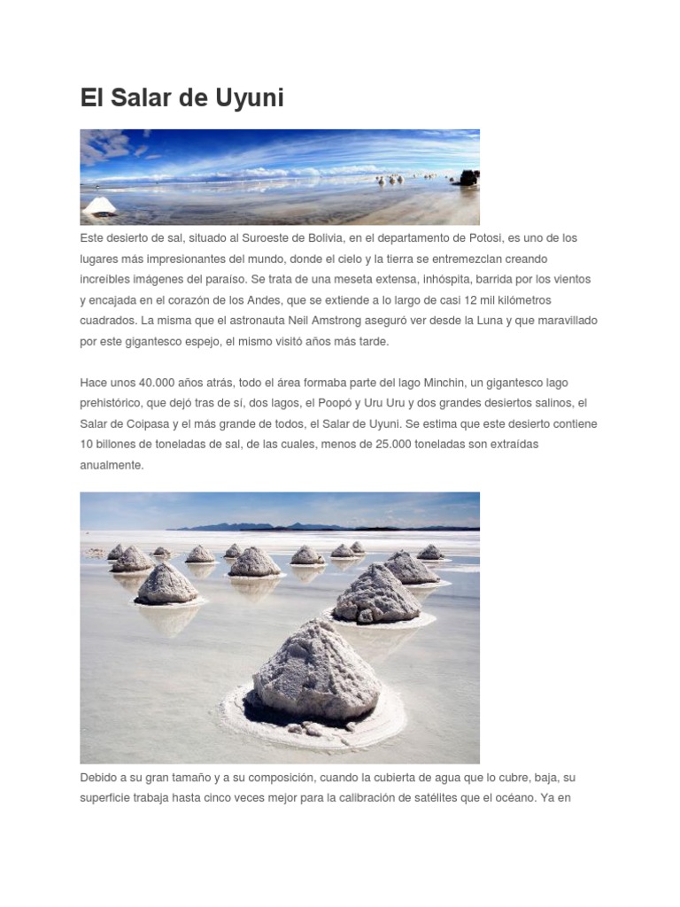El Salar de Uyuni | PDF