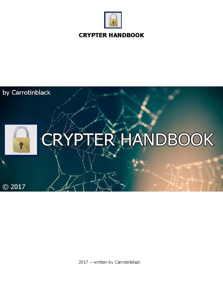 Crypter Handbook | PDF | Computer Virus | Information Age