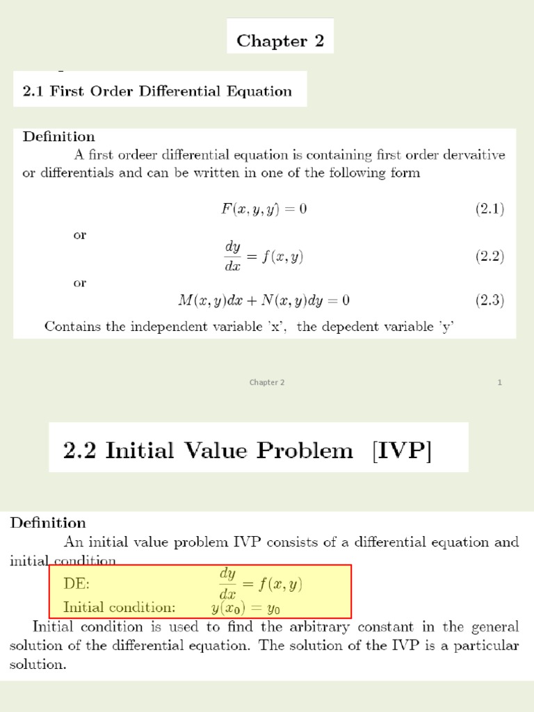 Variable Separable Pdf Equations Differential Equations