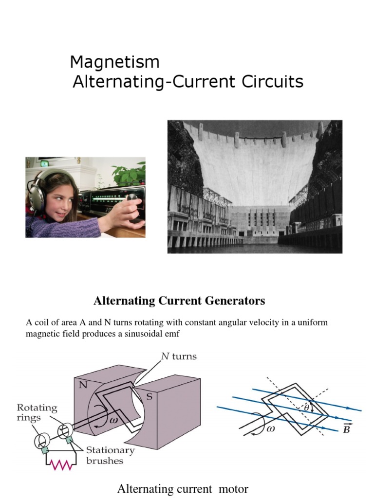 Magnetism Alternating-Current Circuits | PDF | Magnetic Field | Transformer