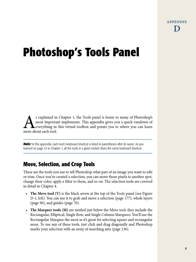 Photoshop Tool Panel | PDF | Adobe Photoshop | Cartesian Coordinate System
