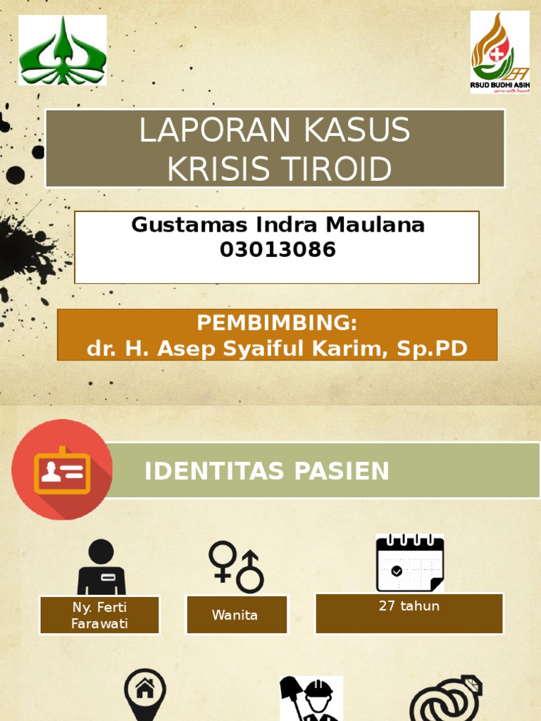 Skor Krisis Tiroid Pasien Wanita 27 Tahun | PDF