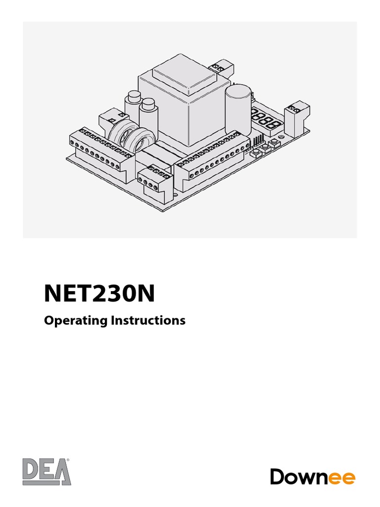 POARTA DEA - NET230N Programming Instructions | PDF