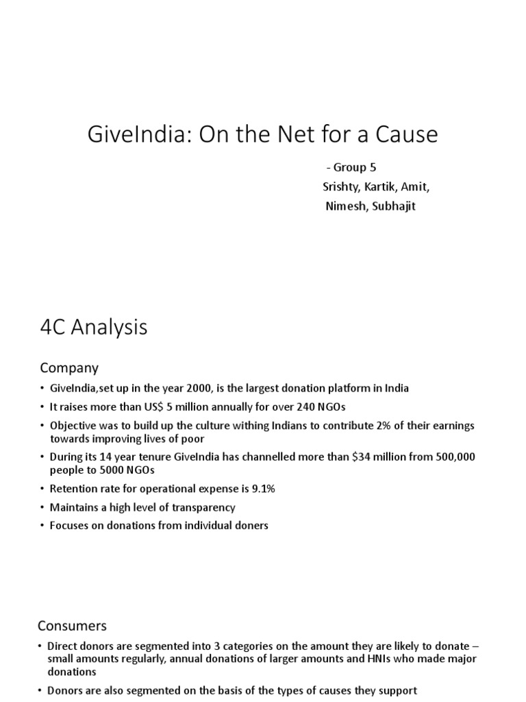 Give India | PDF