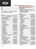 Oncology Nursing Skills Checklist | PDF | Chemotherapy | Radiation Therapy