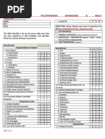 ICU RN Skills Competency Checklist | PDF | Medical Specialties ...