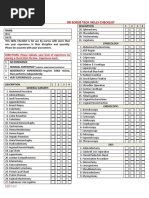 Instrument Count Sheet | PDF | Medical Procedures | Surgery