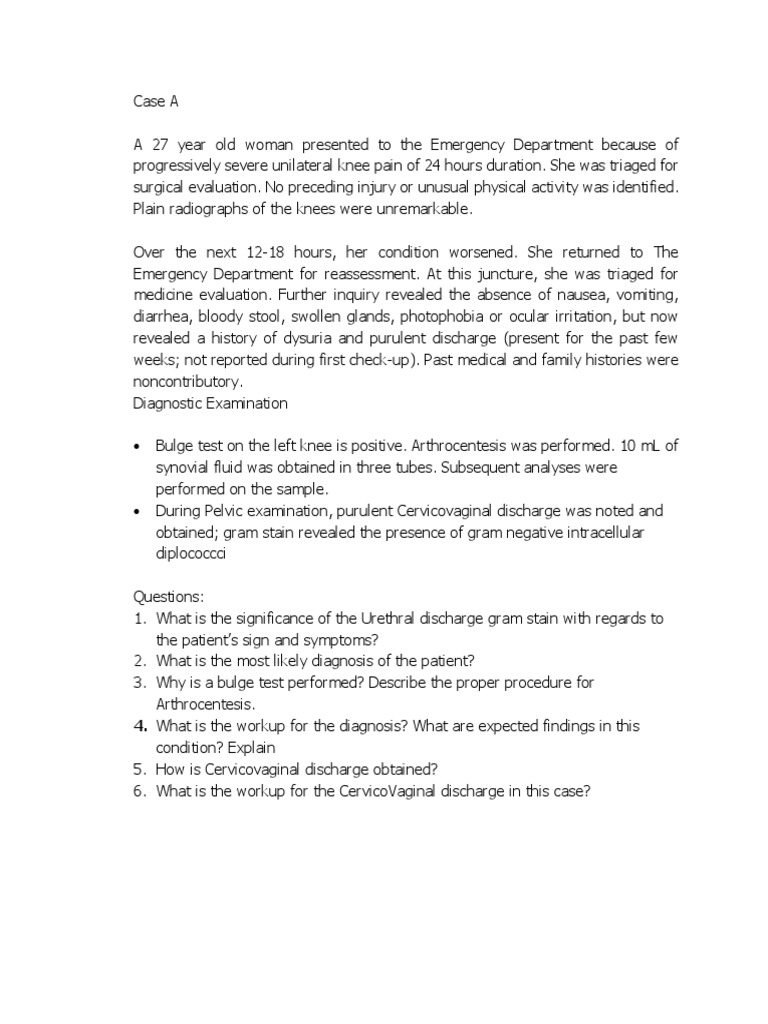 Aubf Case Study Abcdef | PDF | Medical Diagnosis | Blood Sugar