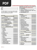 Oncology Skills Checklist | PDF | Chemotherapy | Radiation Therapy