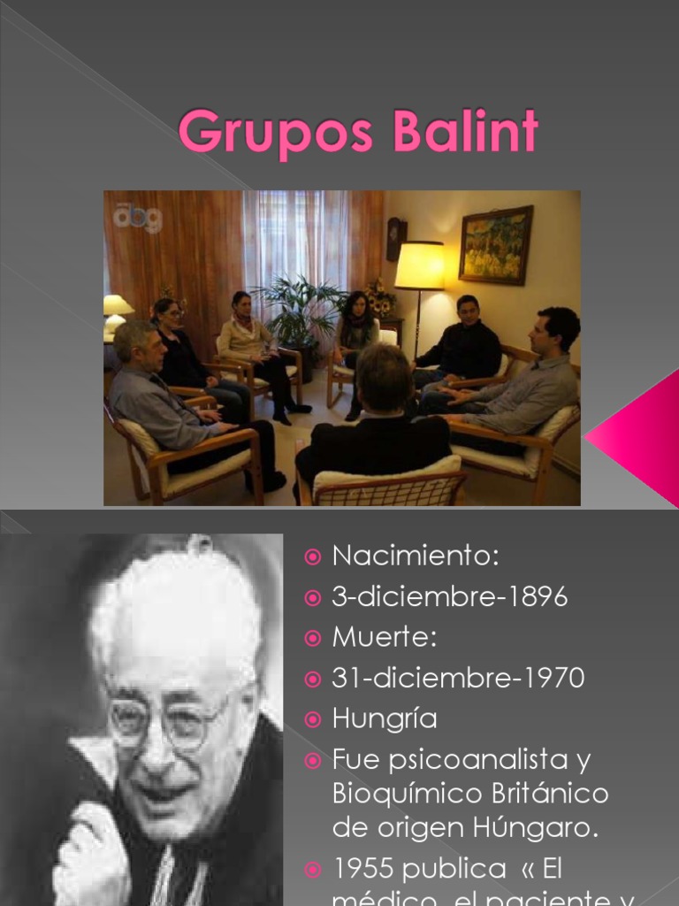 Grupos Balint | PDF | Psicoanálisis | Paciente