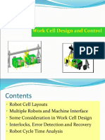 Robot Cell Design and Control | PDF | Robot | Robotics