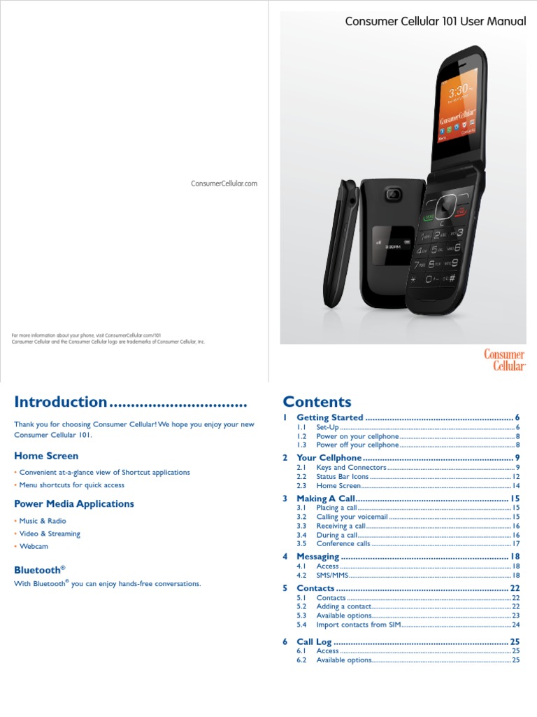 ConsumerCellular101Manual PDF | PDF | Multimedia Messaging Service ...