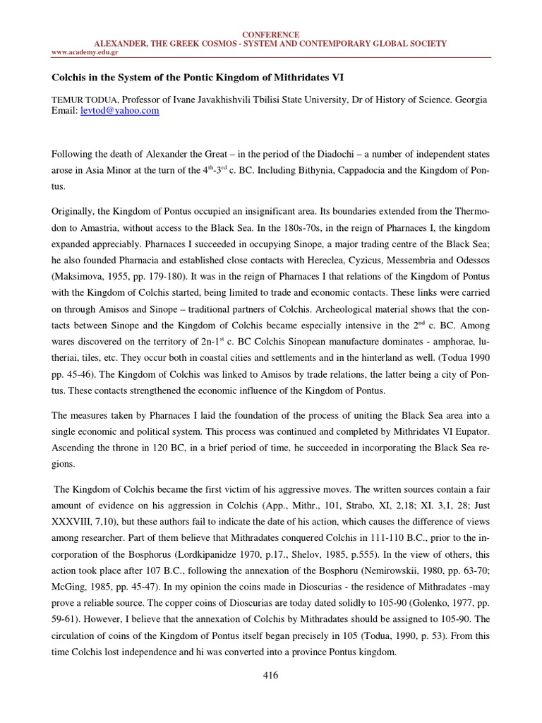 Colchis | PDF | Classical Antiquity