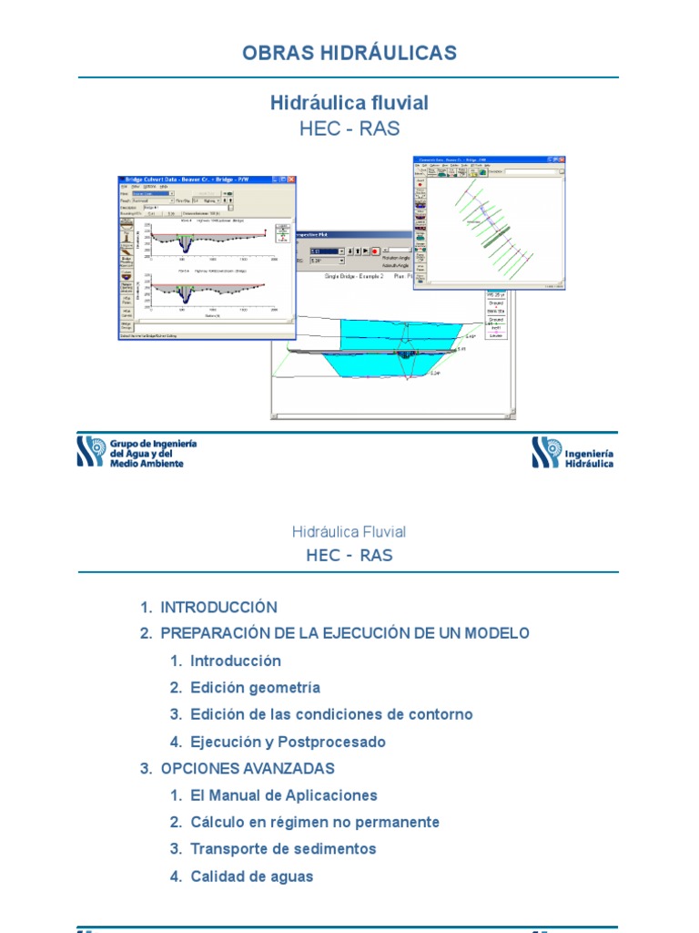 Manual de Hec Ras PDF | PDF | Geometría | Informática y tecnología de ...