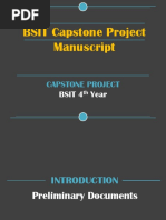 Capstone Project Documentation Template | PDF | System | Page Layout