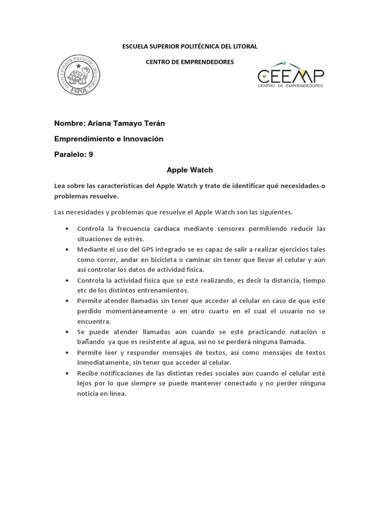 Apple Watch | PDF | Apple Watch | Apple Inc.