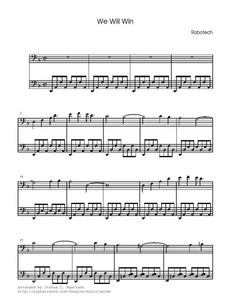 Robotech We Will Win | PDF