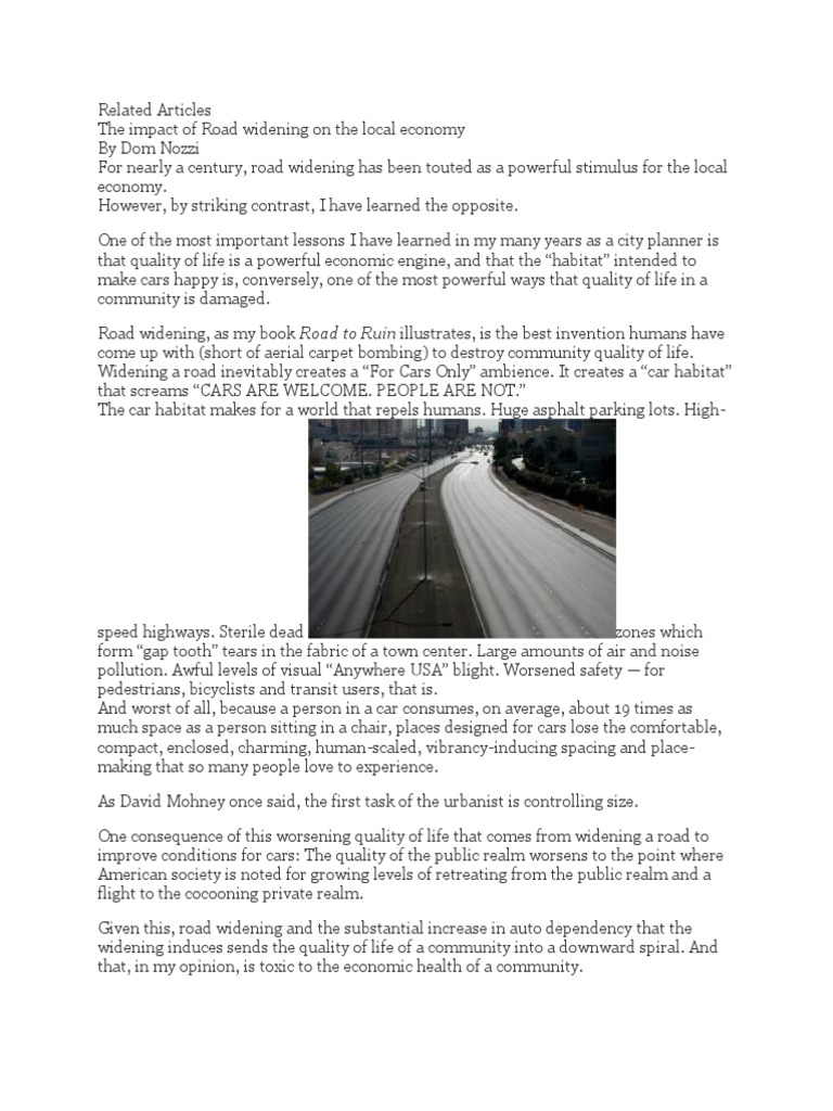 Related Articles | Accessibility | Transport