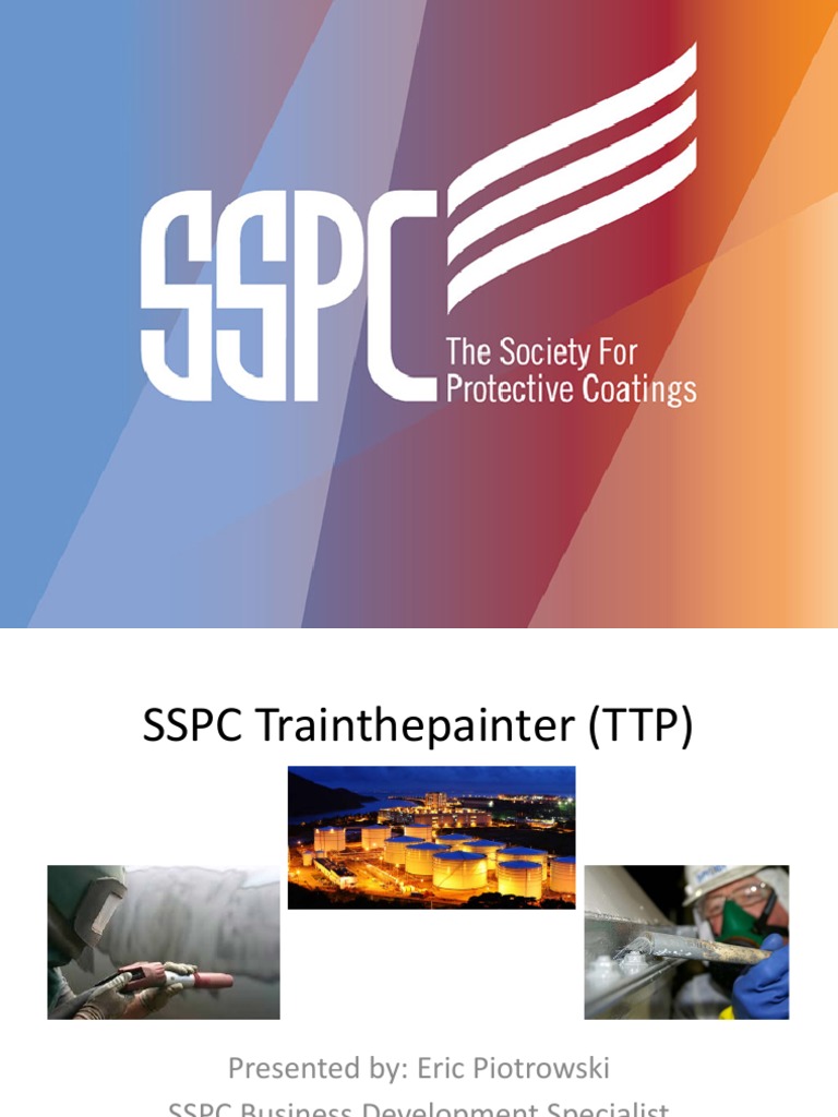SSPC Trainthepainter Webinar | Professional Certification | Paint