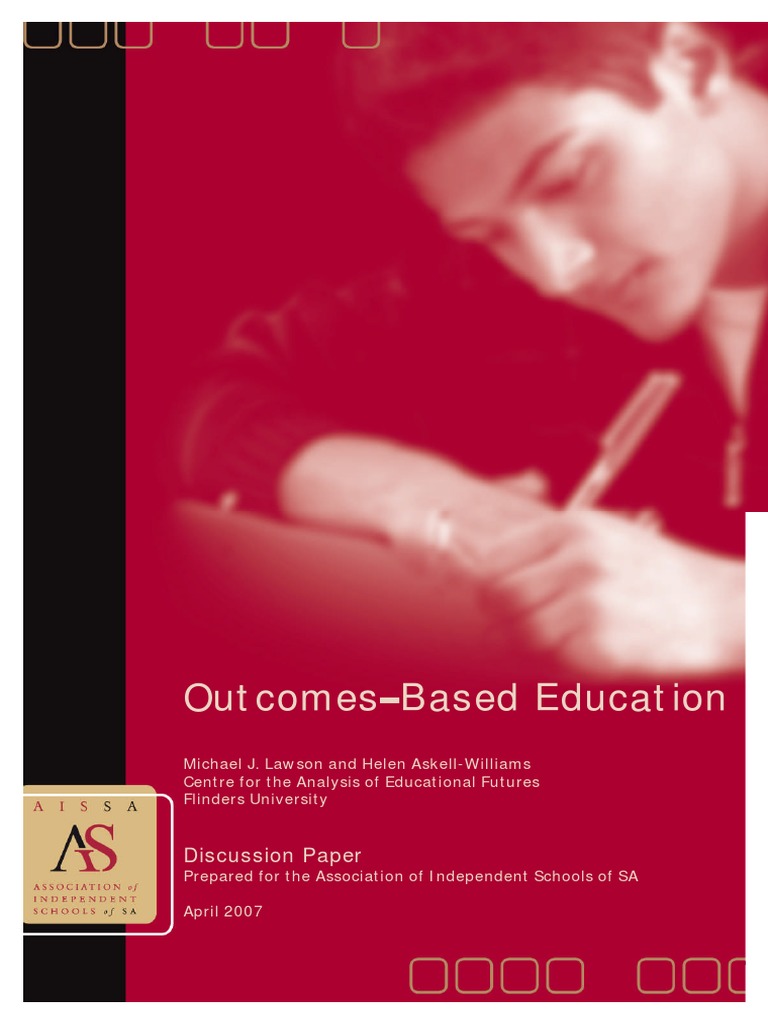 Outcomes Based Education | PDF | Curriculum | Educational Assessment Outcomes Based Education | PDF | Curriculum | Educational Assessment