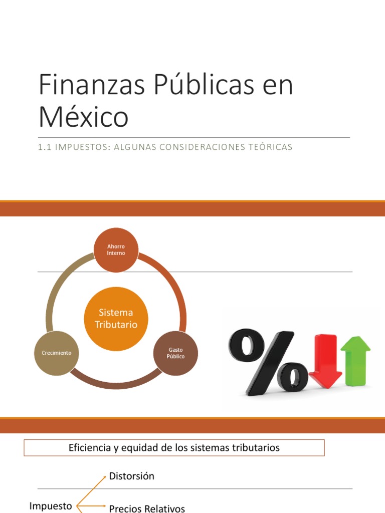Finanzas Públicas en México Final | PDF | Impuestos | Depreciación