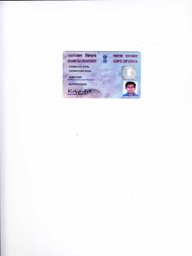 Pan Card | PDF