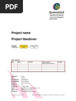 Construction Project Handover Checklist | PDF