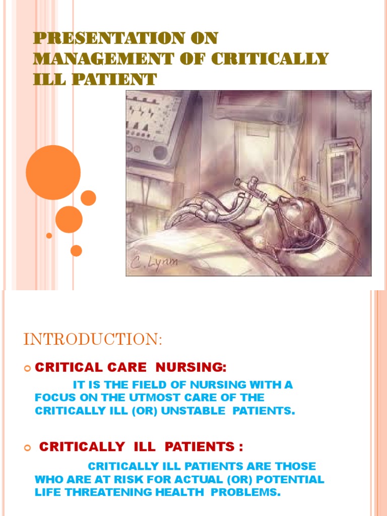Critical Care Management | PDF | Intensive Care Medicine | Thrombosis