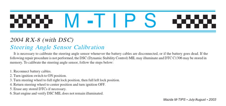 Steering Angle Sensor Calibration For Toyota | PDF | Vehicle Industry ...