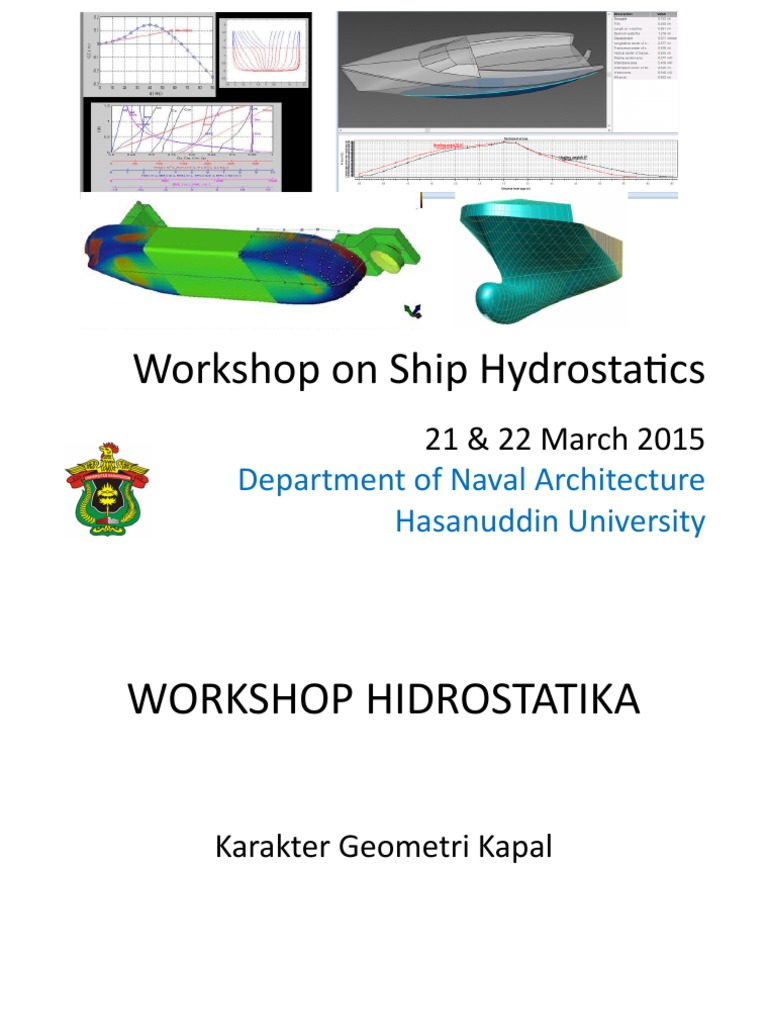 Ship Hydrostatics Workshop Overview | PDF | Water Transport | Vehicle ...
