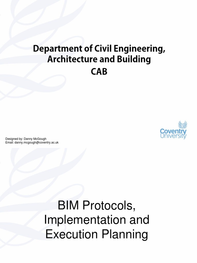 02.BIM Protocols, Implementation and Execution Plans | PDF | Building ...