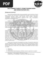 Contoh Cue Card Untuk MC | PDF | Griya & Taman