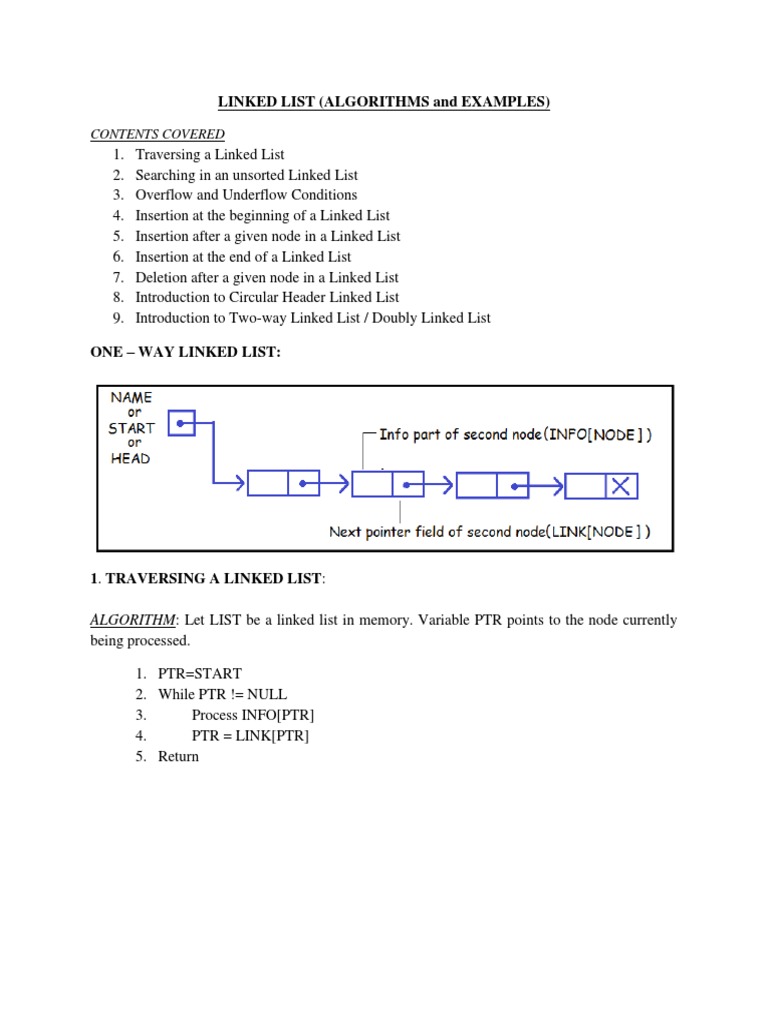 Linked List | PDF | Software Engineering | Information Technology Management