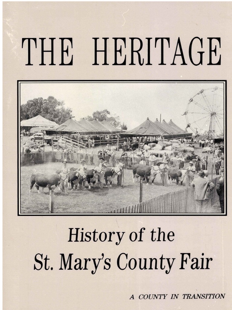The Heritage - History of The St. Mary's County Fair | PDF ...